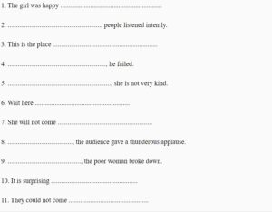 Adverb Clauses Worksheet For Class 10 - NCERT Guides.Com
